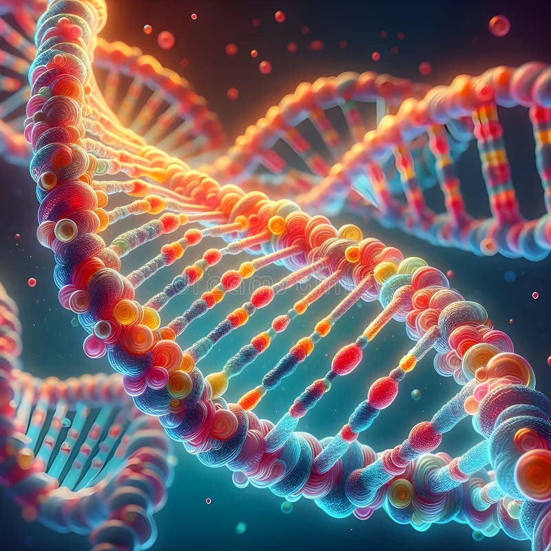 DNA strand graphic stock illustration. Illustration of graphic - 369744237