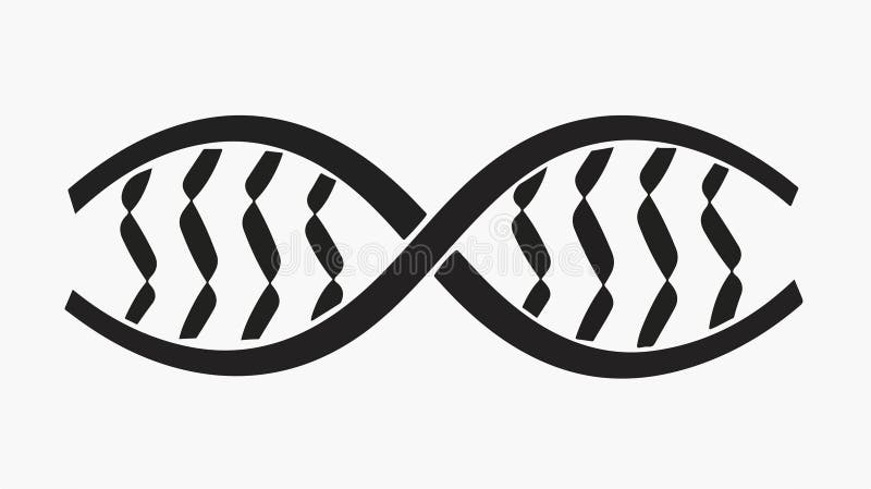 DNA Strand Icon for Biologic Concepts - Professional Use only Stock ...