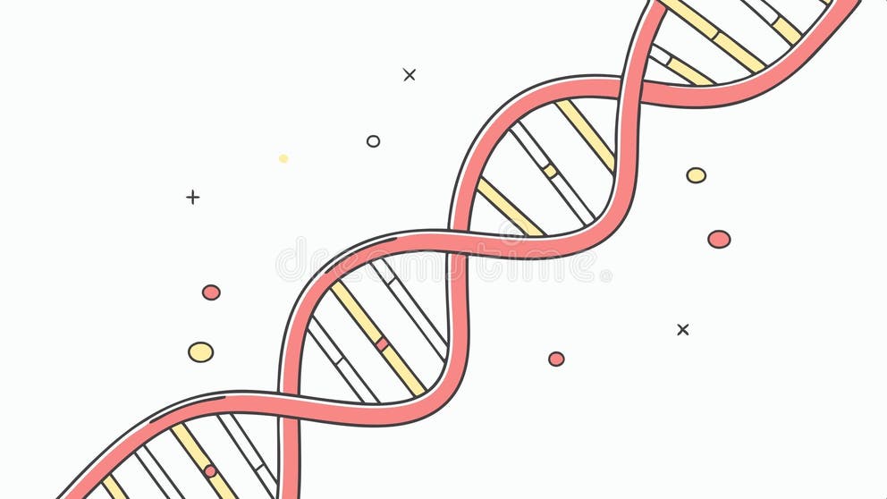 DNA Strand Illustration, Genetic Code, Science and Biology Design ...
