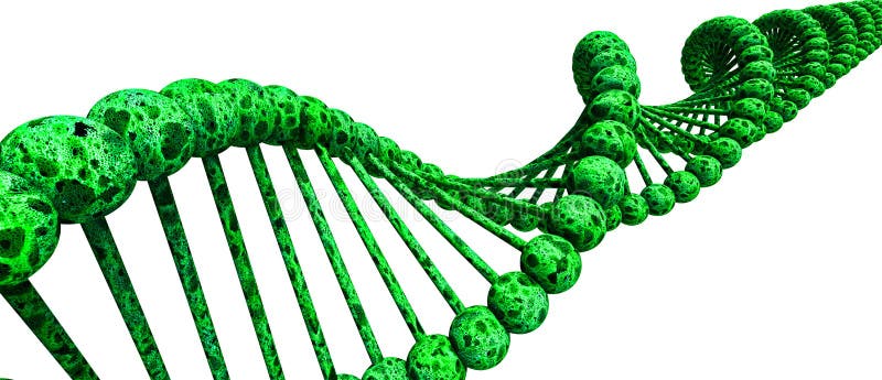 Long DNA strand stock illustration. Illustration of helix - 67899175