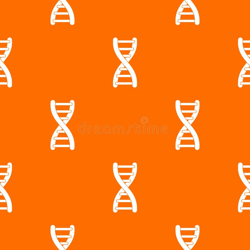 DNA Strand Pattern Seamless Stock Vector - Illustration of cell ...