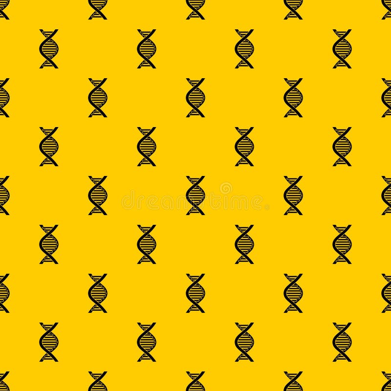 DNA Strand Pattern Seamless Stock Vector - Illustration of cell ...