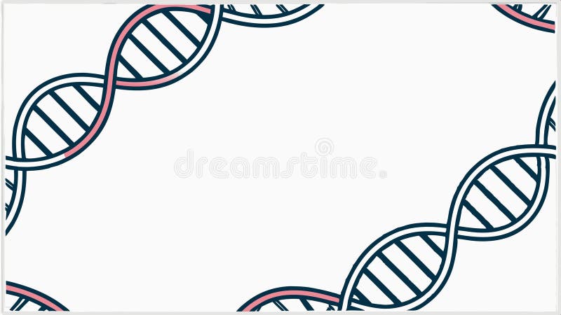 DNA Strand Vector, Genetic Code Illustration, Biology and Science ...
