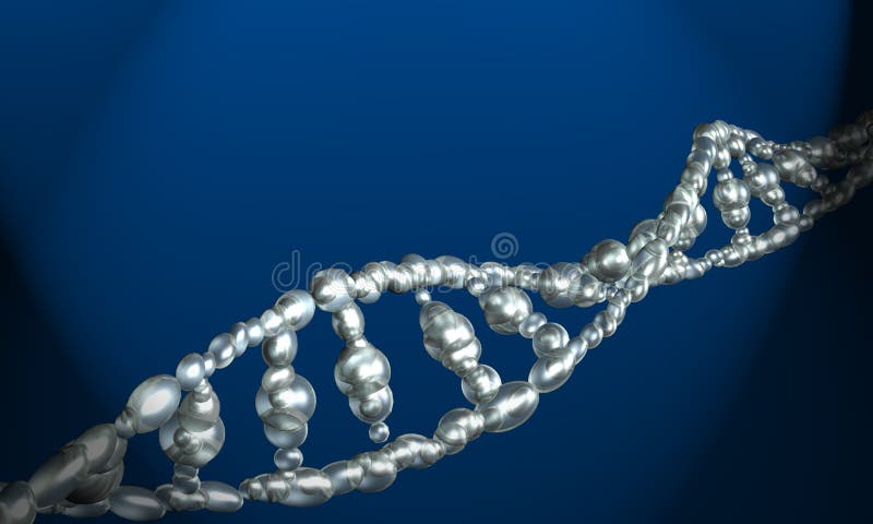 DNA strand question mark stock illustration. Illustration of cytosine ...