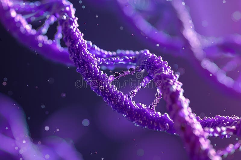 DNA Strands with Genetic Mutations. Analysis DNA Molecular Structure ...