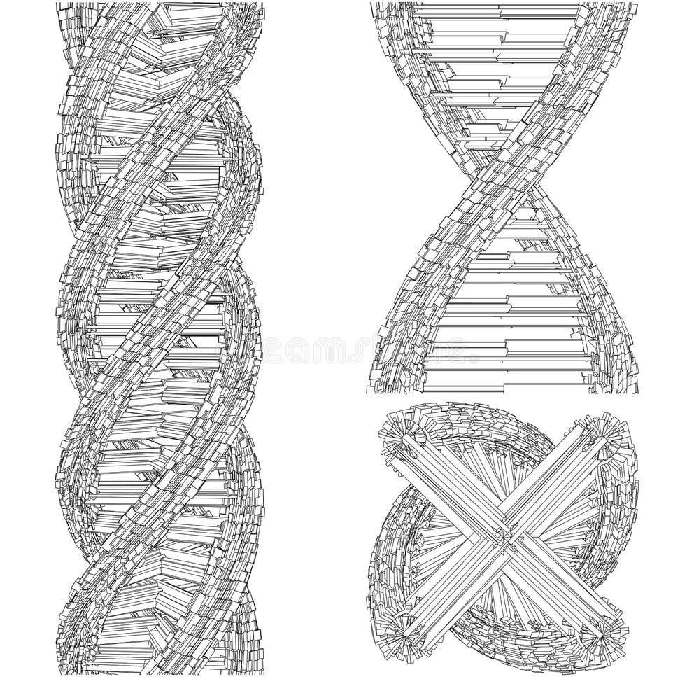 String Dna Stock Illustrations – 578 String Dna Stock Illustrations ...