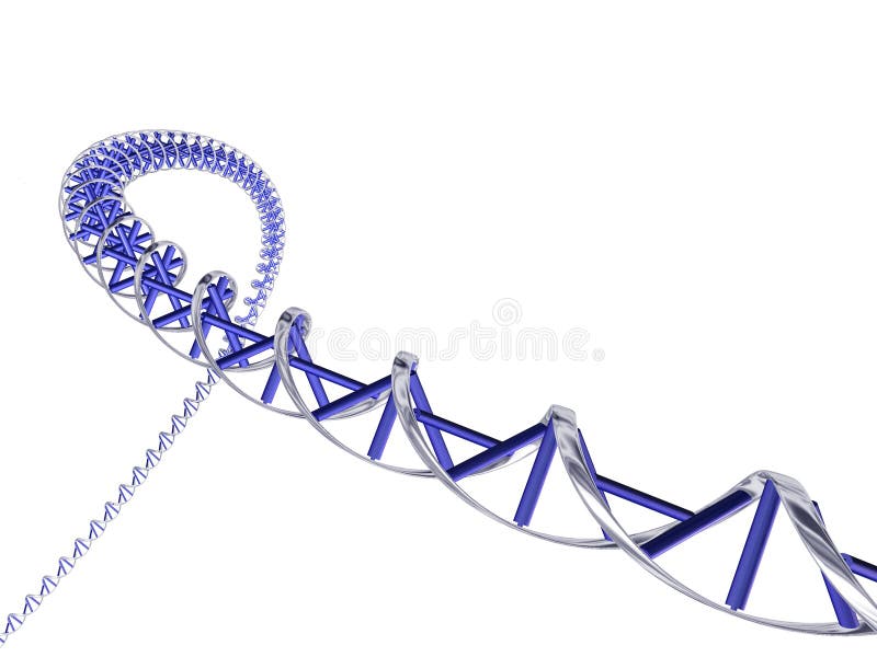 DNA strand question mark stock illustration. Illustration of cytosine ...
