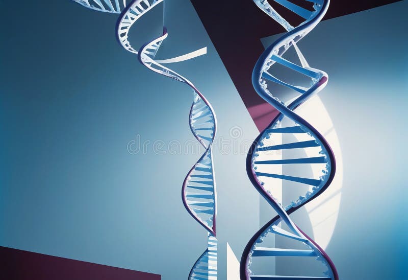 DNA Structure, Abstract Medical and Health Care Background Stock ...