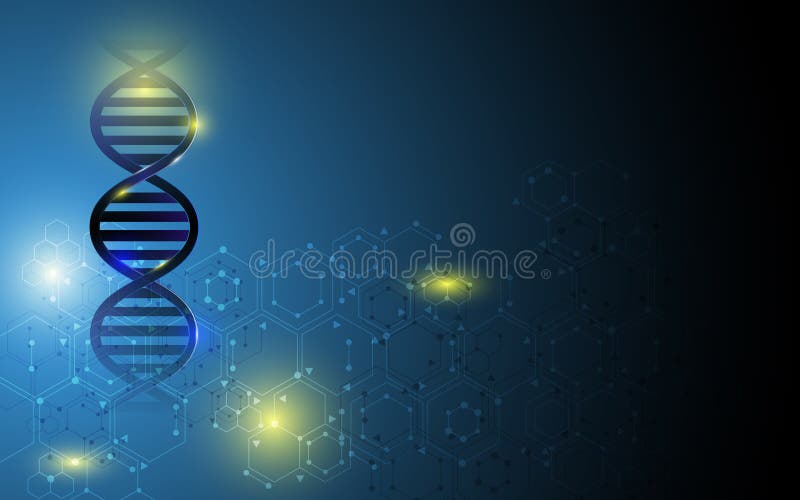 Dna structure background stock vector. Illustration of experimental ...