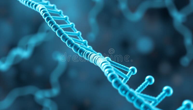 DNA Structure: an in-Depth Look at Genetic Information Stock ...