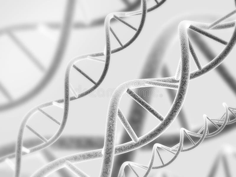DNA structure stock illustration. Illustration of three - 46622369