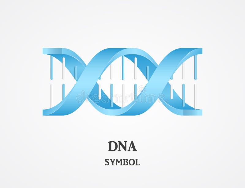DNA Symbol, DNA Logotype, Science Logo Stock Illustration ...