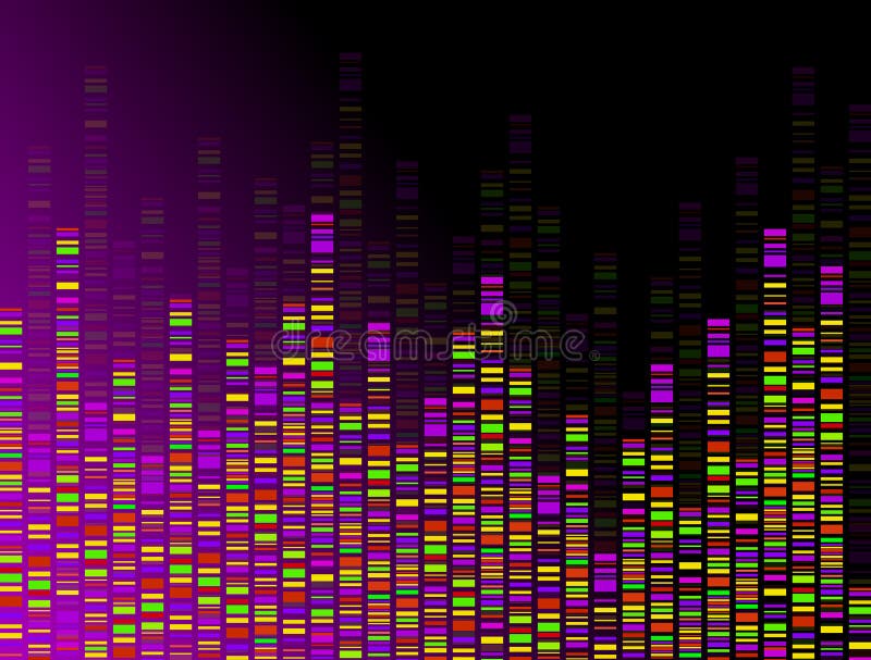 Dna Test Infographic. Dna Test, Barcoding, Genome Map Stock Vector ...