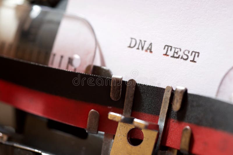Dna test report stock image. Image of molecular, message - 210881983