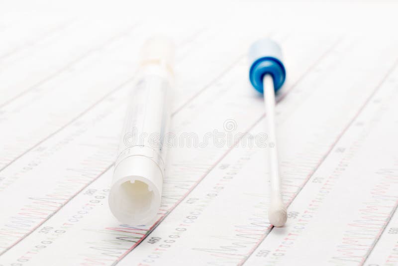 DNA test, wipe test stock image. Image of swabbing, offense - 70840707