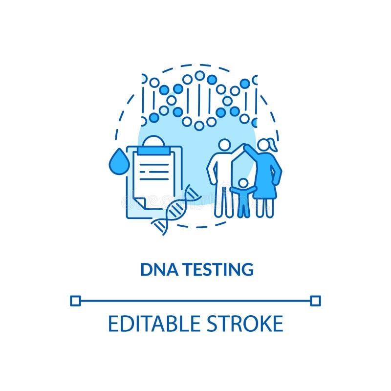 STD testing concept icon stock vector. Illustration of conceptual ...