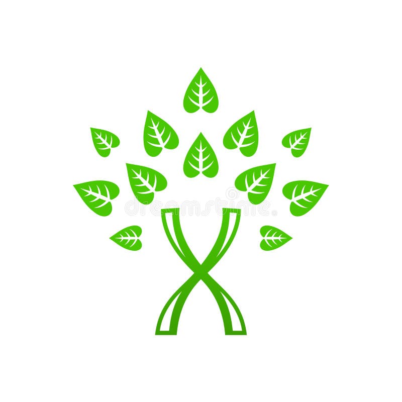 DNA tree icon stock illustration. Illustration of branch - 51780102