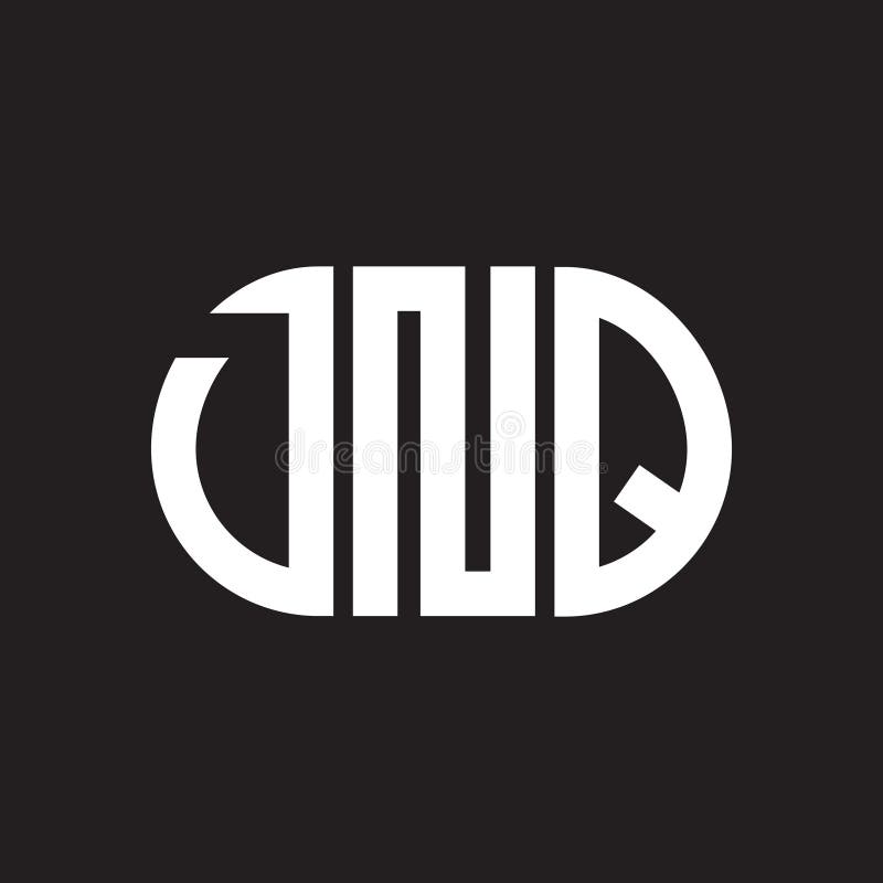 DNQ Letter Logo Design on Black Background. DNQ Creative Initials ...