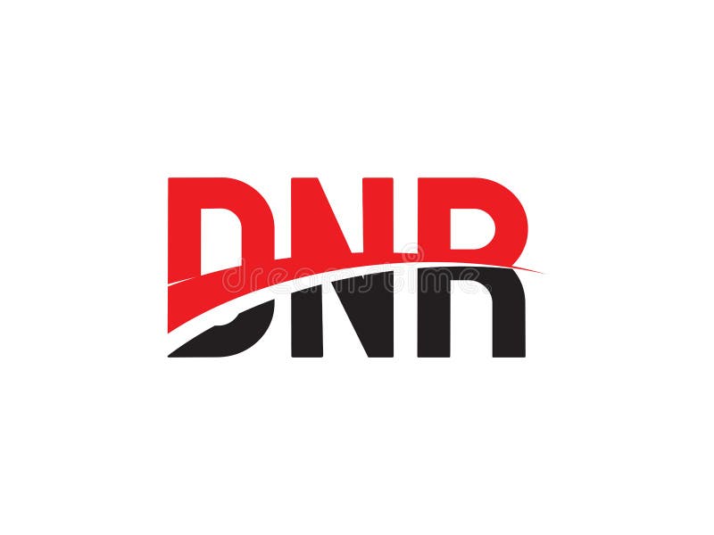 DNR Letter Initial Logo Design Vector Illustration Stock Vector ...