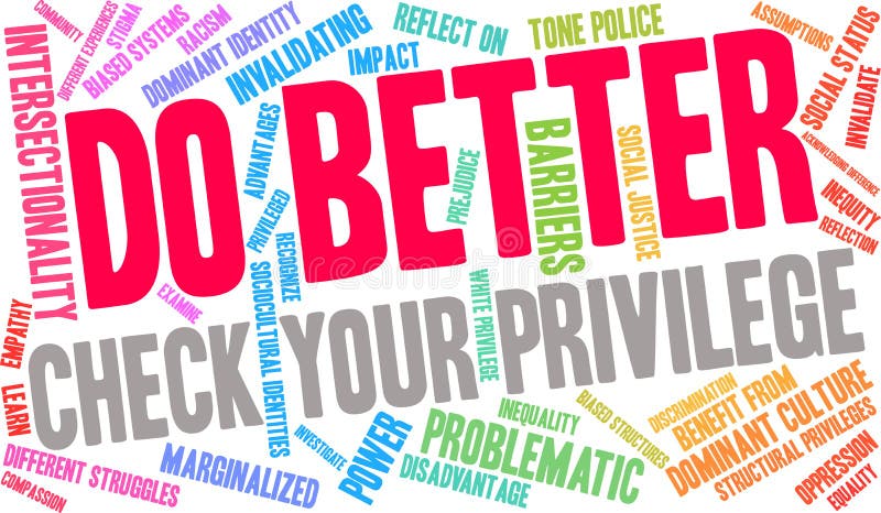 Do Better Word Cloud stock vector. Illustration of discrimination ...