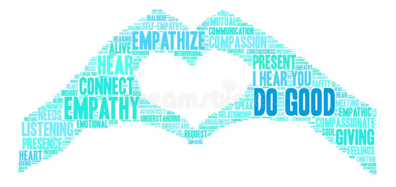 Do Good Word Cloud stock vector. Illustration of hear - 141300889