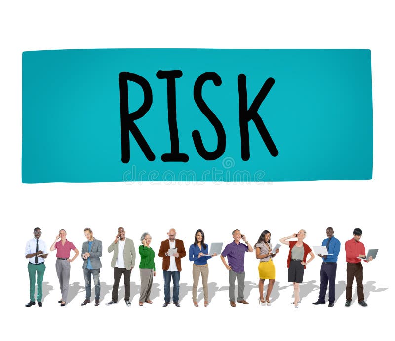 Do Jogo Perigoso Do Perigo Do Risco Conceito Incerto Foto de Stock ...