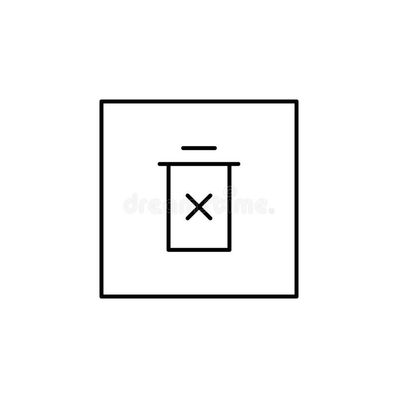 Do No Dispose Icon. Element of Logistic Sign for Mobile Concept and Web ...