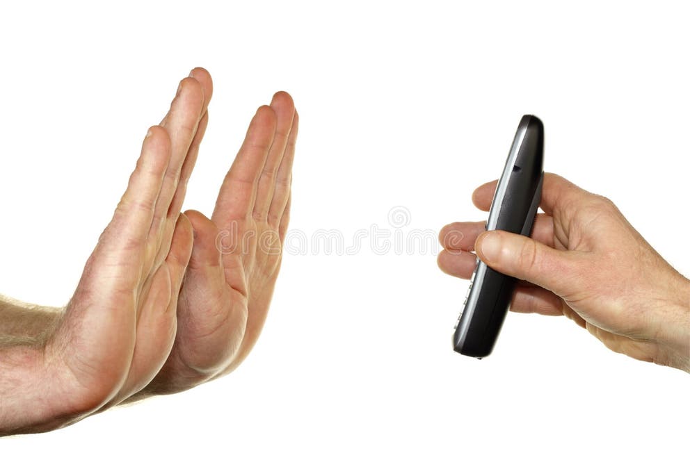 Do Not Call Gesture stock image. Image of giving, halt - 23264223