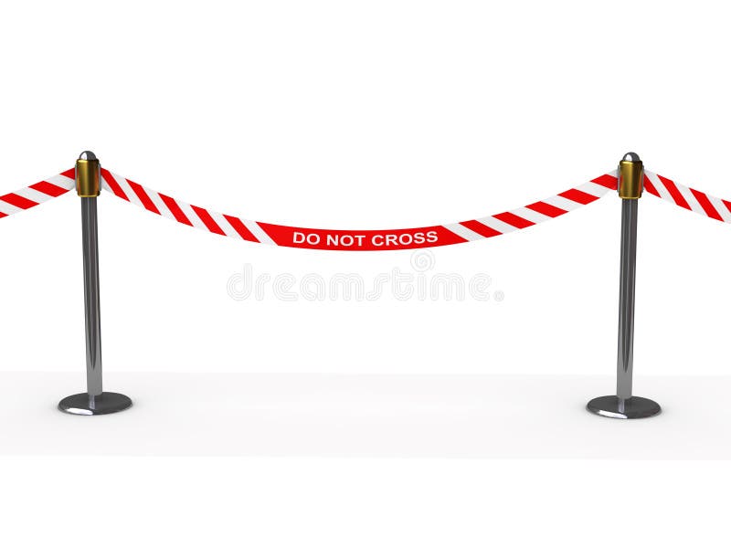 Do Not Cross Sign Stock Illustrations – 2,244 Do Not Cross Sign Stock ...