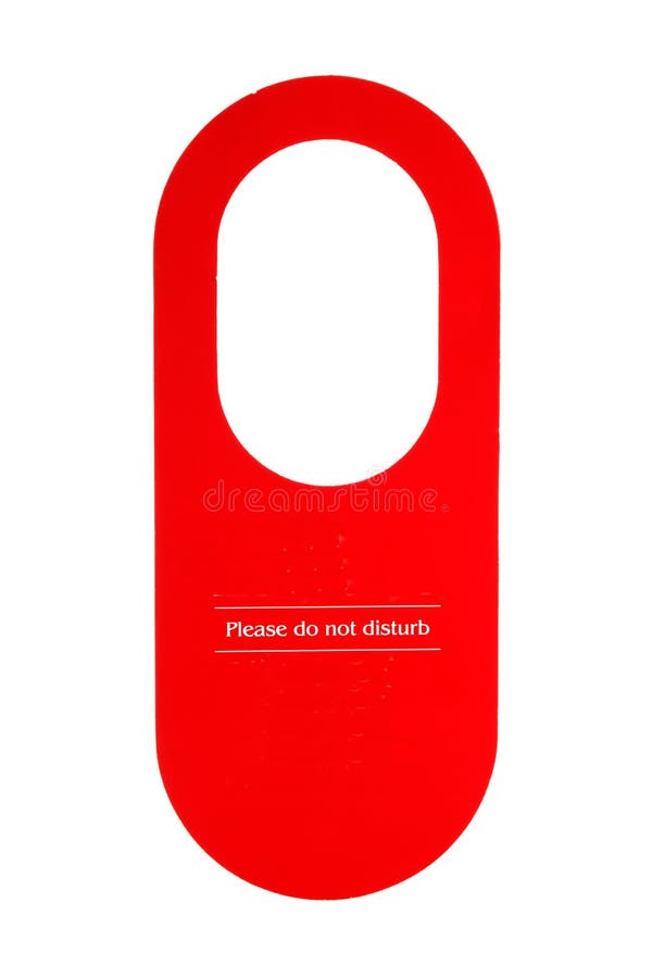 Do not disturb stock image. Image of stop, hotel, attention - 2743657