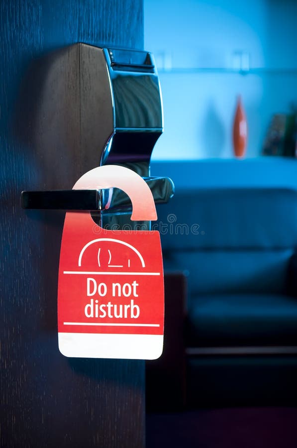 309 Do Not Disturb Sign Hanging Door Stock Photos - Free & Royalty-Free ...
