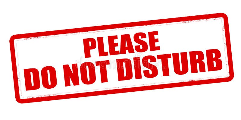 Do not disturb stock photo. Image of animal, bottom, rock - 4438168