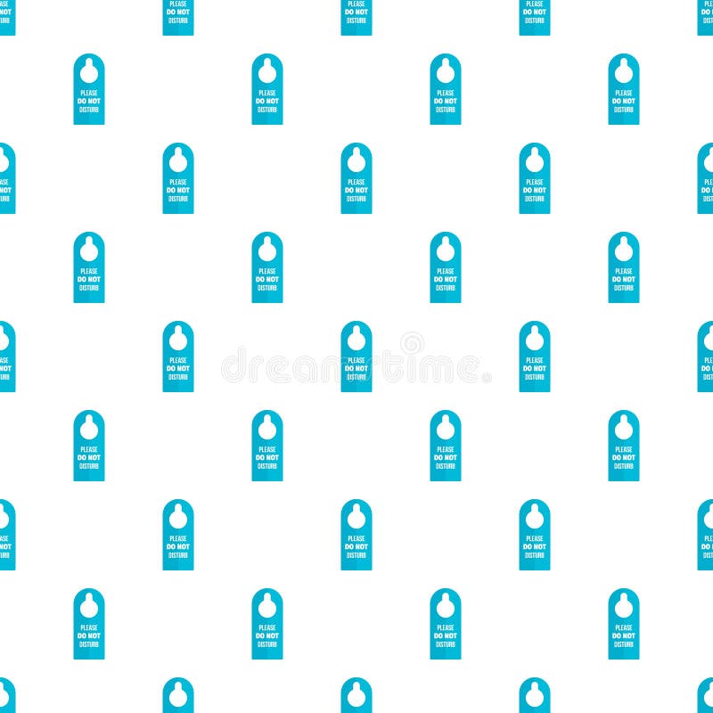 Do Not Disturb Tag Icon Flat Style Stock Vector Illustration Of