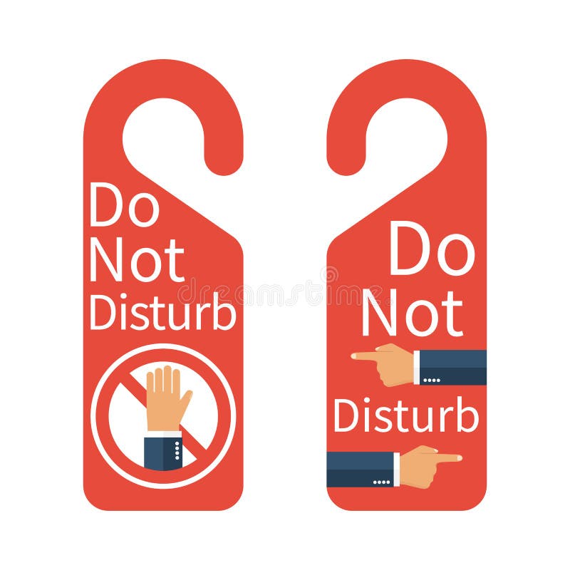 Do Not Disturb Warning Sign , Super Quality Abstract Business Poster ...