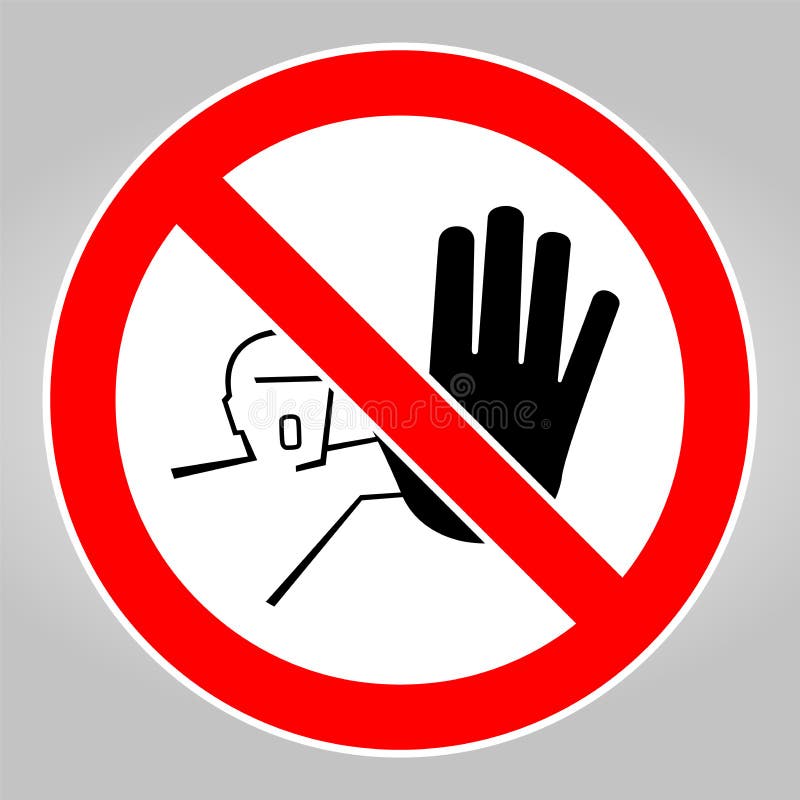 Do Not Enter Hand Stock Illustrations – 535 Do Not Enter Hand Stock ...