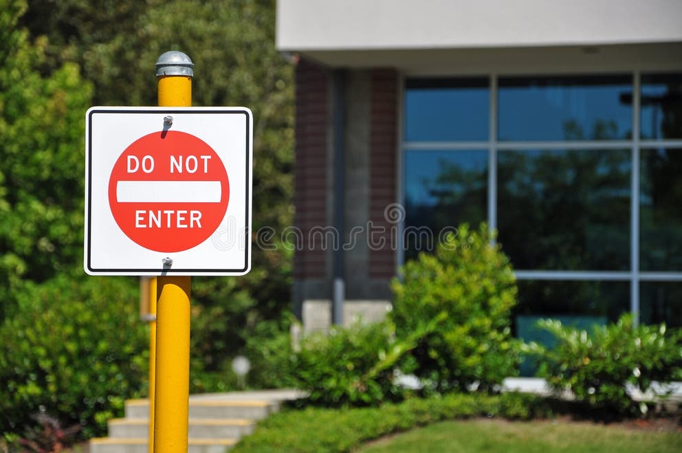 Do not enter sign stock image. Image of transport, drive - 21645283