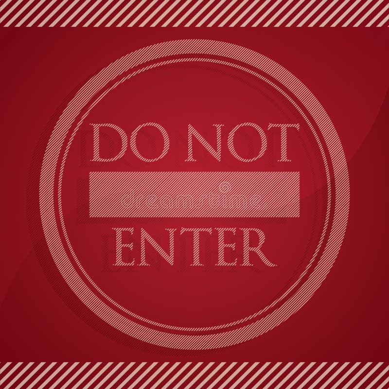 Do Not Enter Sign Stock Illustrations – 3,371 Do Not Enter Sign Stock ...