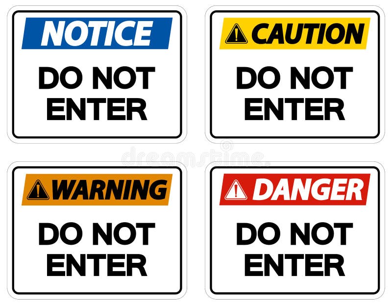 Do Not Enter Hand Stock Illustrations – 535 Do Not Enter Hand Stock ...