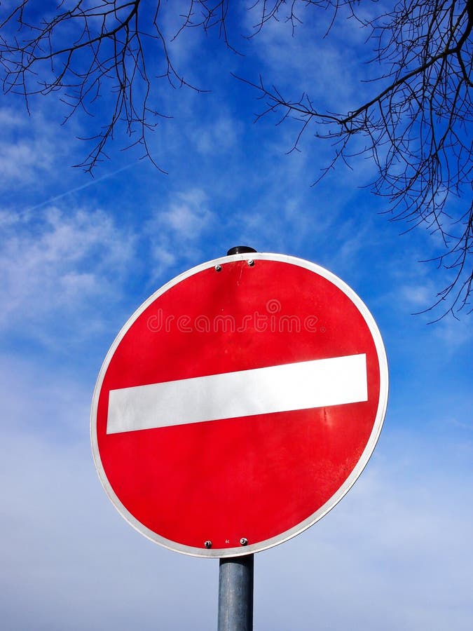 Entry Prohibited Sign, , Keep Out 17 Stock Photo - Image of stop ...