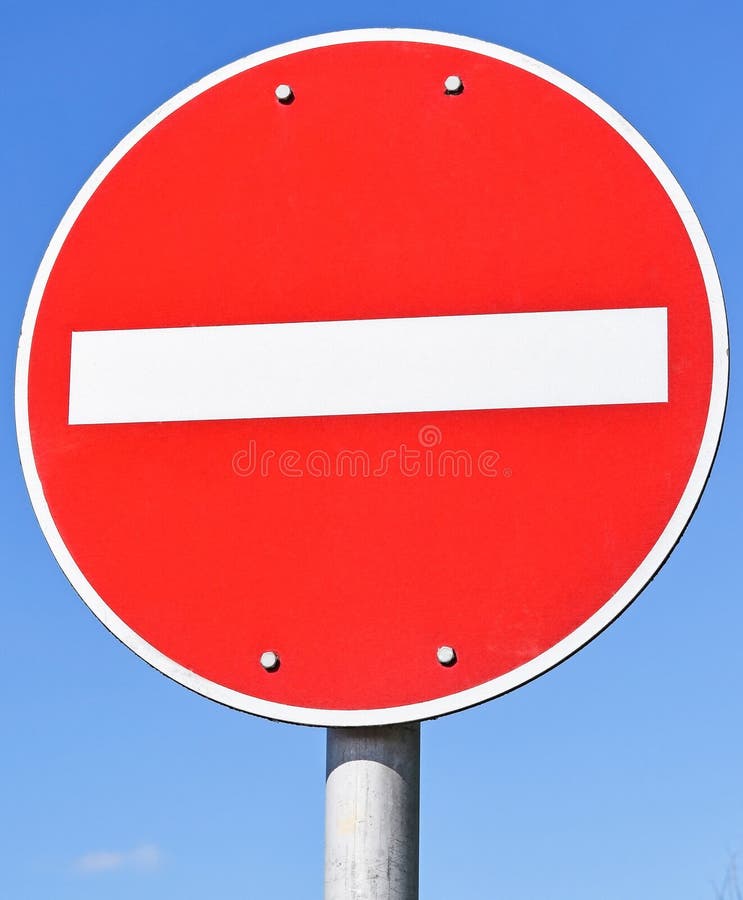 Do not enter traffic sign stock image. Image of speed - 59395475