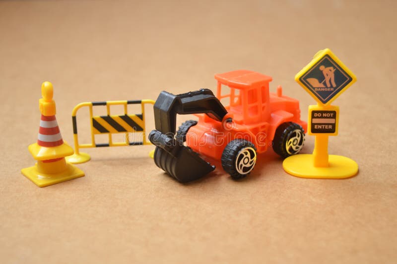 Do Not Enter Warning Sign, Plastic Barricades, Traffic Cones and ...