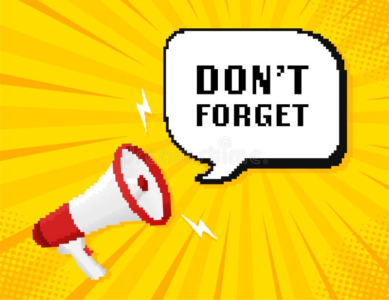 Dont Forget Icon Stock Illustrations – 359 Dont Forget Icon Stock ...