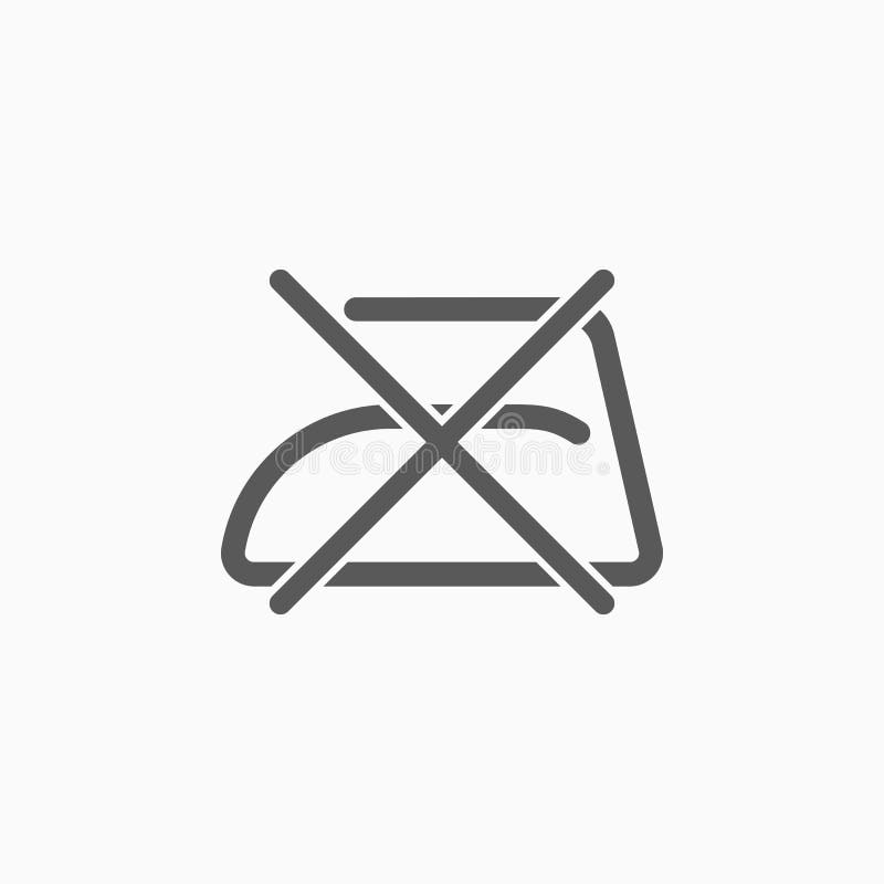 Do Not Iron Icon Stock Illustrations – 618 Do Not Iron Icon Stock ...