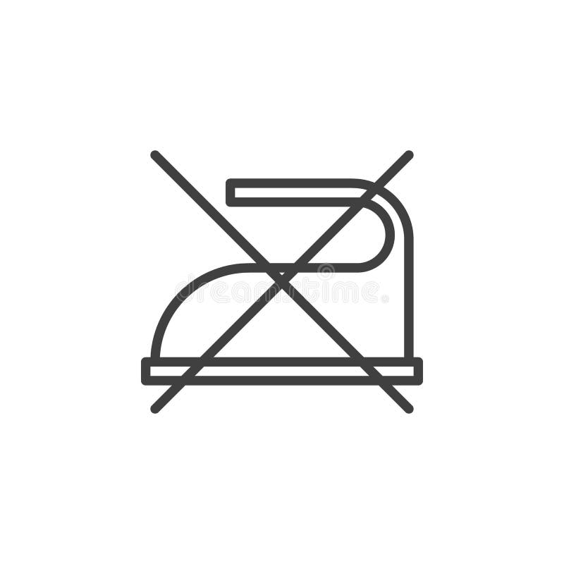 Do Not Iron Icon Stock Illustrations – 618 Do Not Iron Icon Stock ...