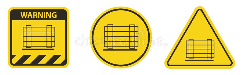Do Not Obstruct Symbol Sign, Vector Illustration, Isolate on White ...