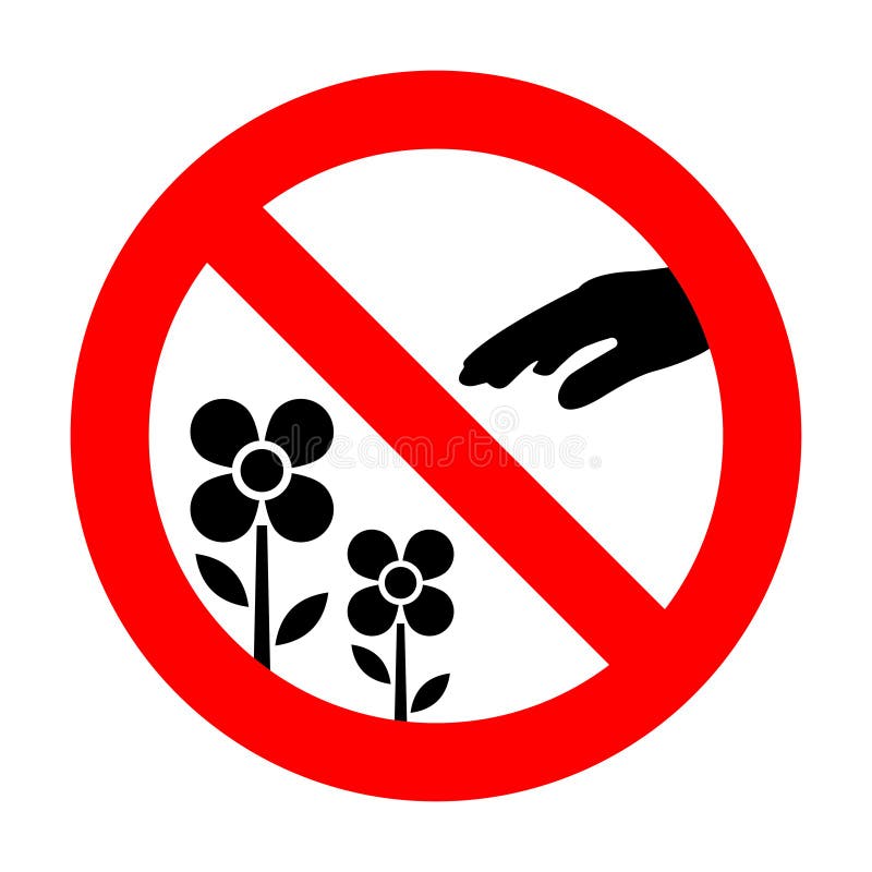 Do Not Pick Flowers Sign Stock Illustrations – 22 Do Not Pick Flowers ... Do Not Pick Flowers Sign Stock Illustrations – 22 Do Not Pick Flowers ...