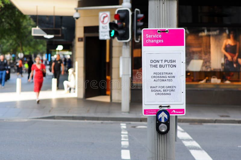 Do not push the button stock photo. Image of virus, street - 177078332