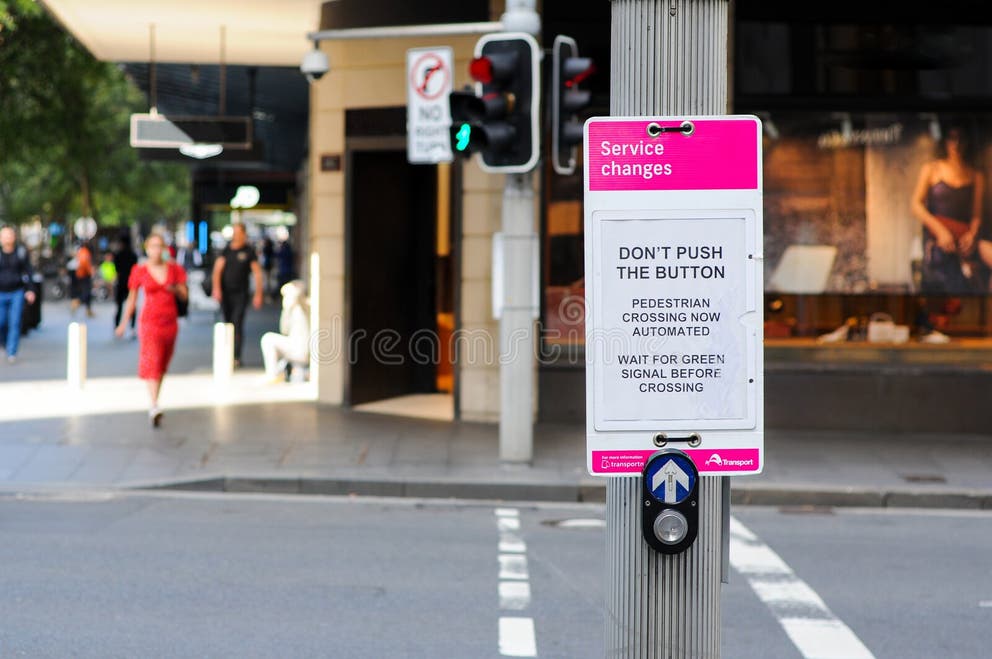 Do not push the button stock photo. Image of virus, street - 177078332