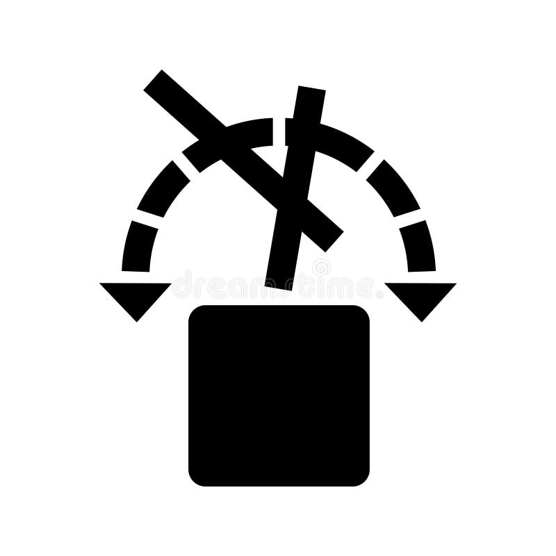 Do Not Roll Simple Icon on Product Packaging and Box Stock Vector ...