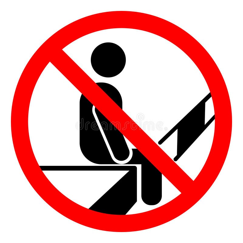 Do Not Sit Here Sign Stock Illustrations – 142 Do Not Sit Here Sign ...